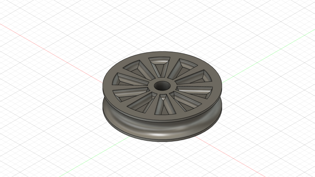 85 mm OD Sheave – 3D Boat Bits